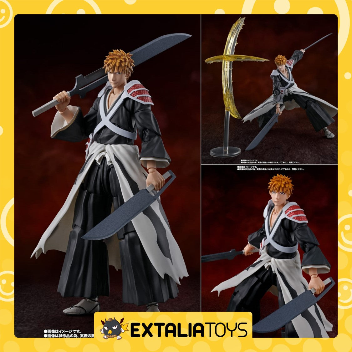 [PO] TAMASHII SHF S.H.FIGUARTS ICHIGO KUROSAKI - DUAL ZANGETSU VER ...