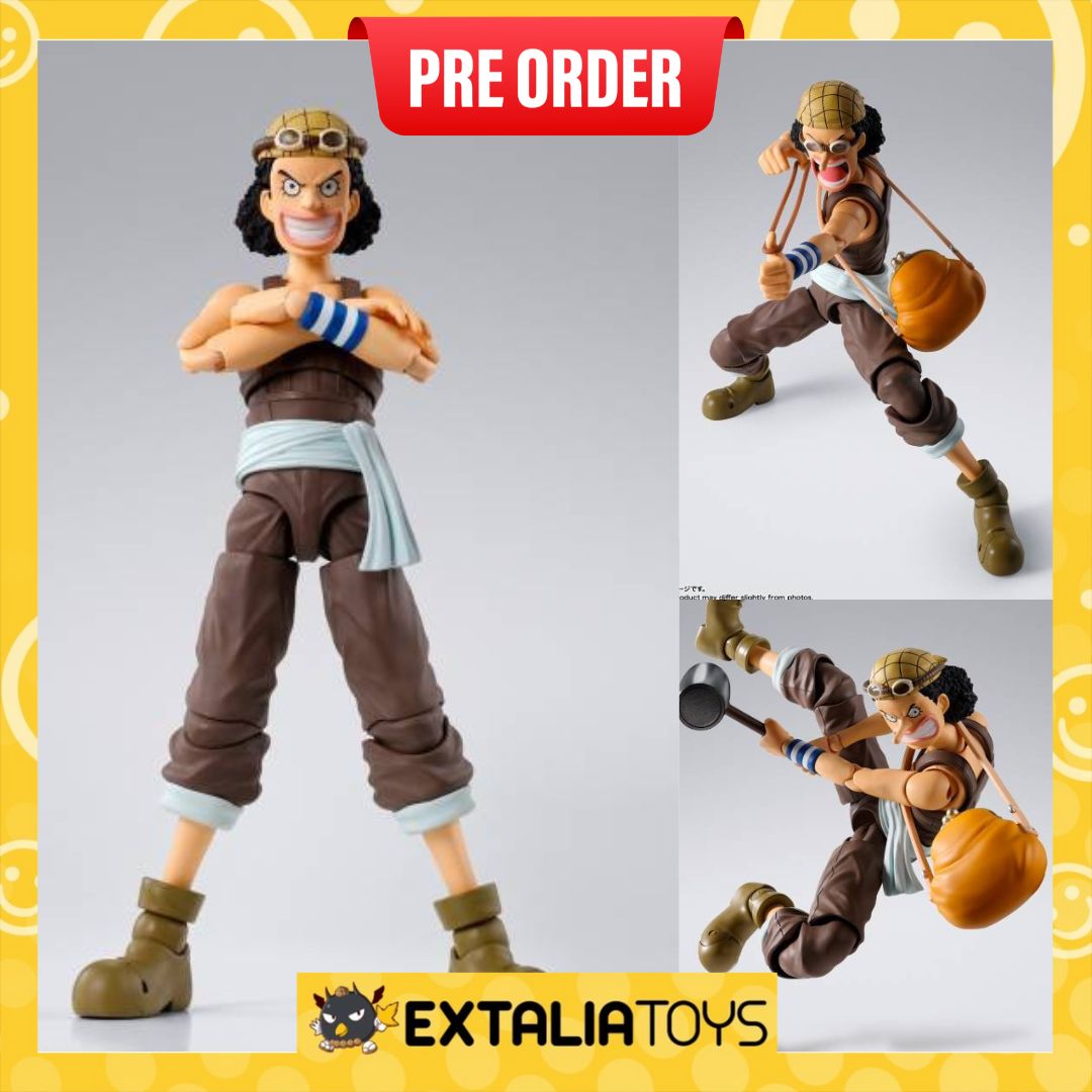 [PO] TAMASHII SHF S.H.Figuarts USOPP -ROMANCE DAWN- – EXTALIA TOYS